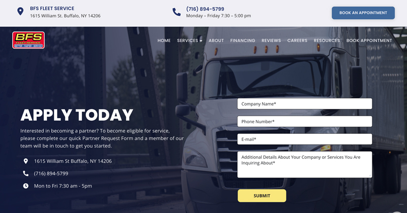 Become a BFS Fleet Service Partner | Apply Today