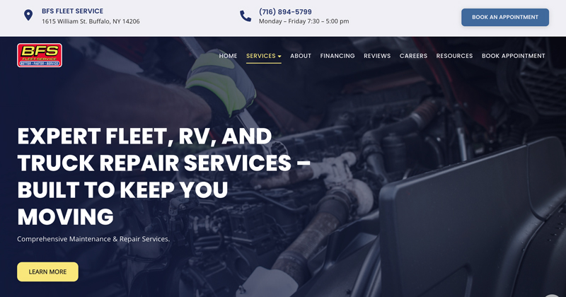Comprehensive Vehicle & Equipment Repair Services | BFS Fleet Services