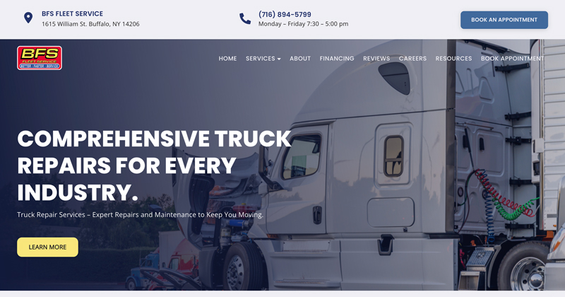 Expert Truck Repair Services in Buffalo, NY | BFS Fleet Services